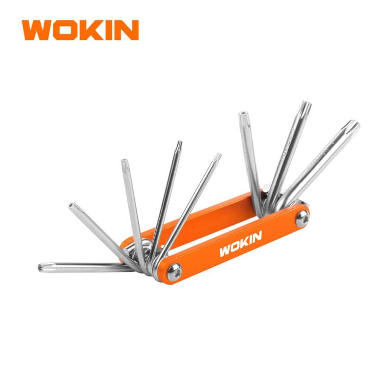 8PCS FOLDING TORX HEX KEY SET - WOKIN TOOLS